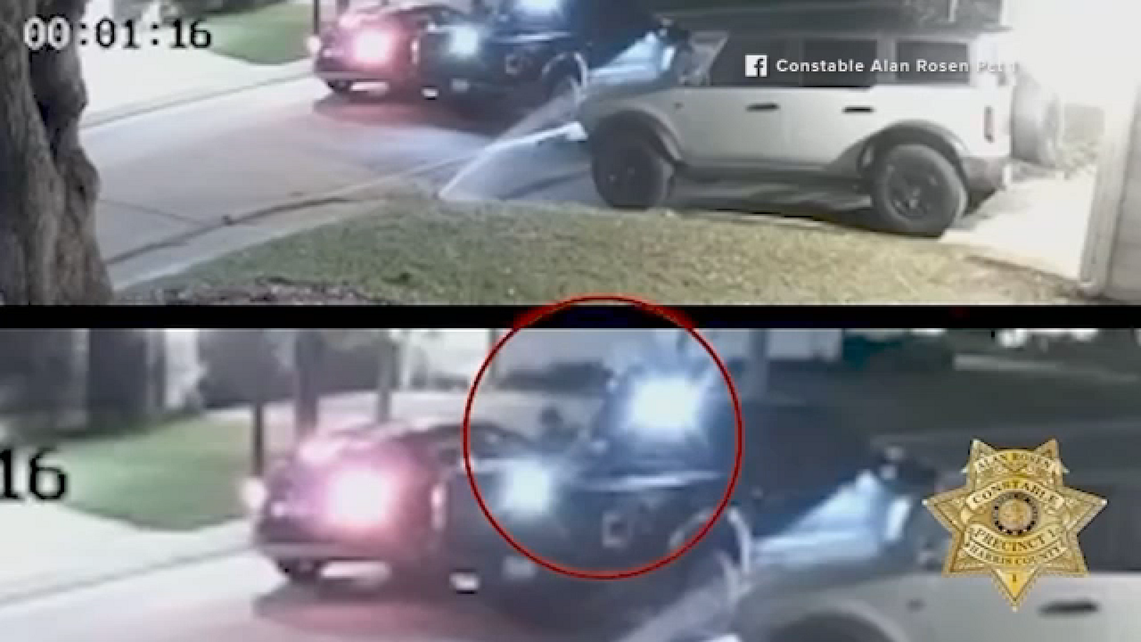 Video shows attempted vehicle theft suspect waving gun in the air in ...