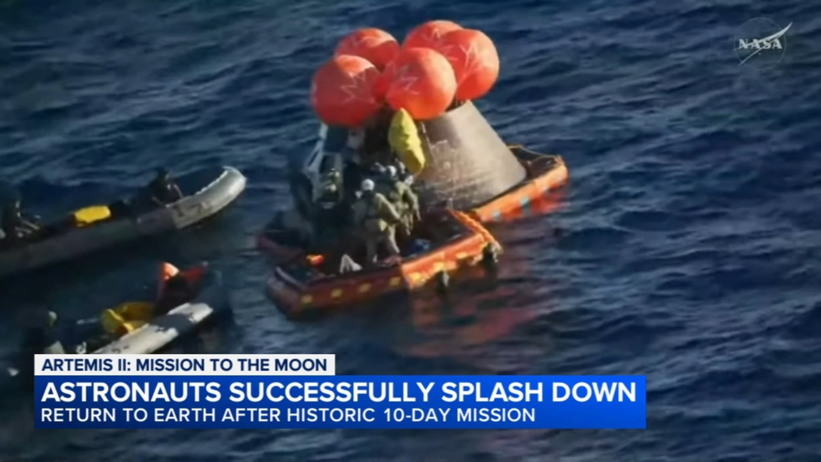 Artemis II: Space lovers across Chicago area eagerly watch splashdown ...