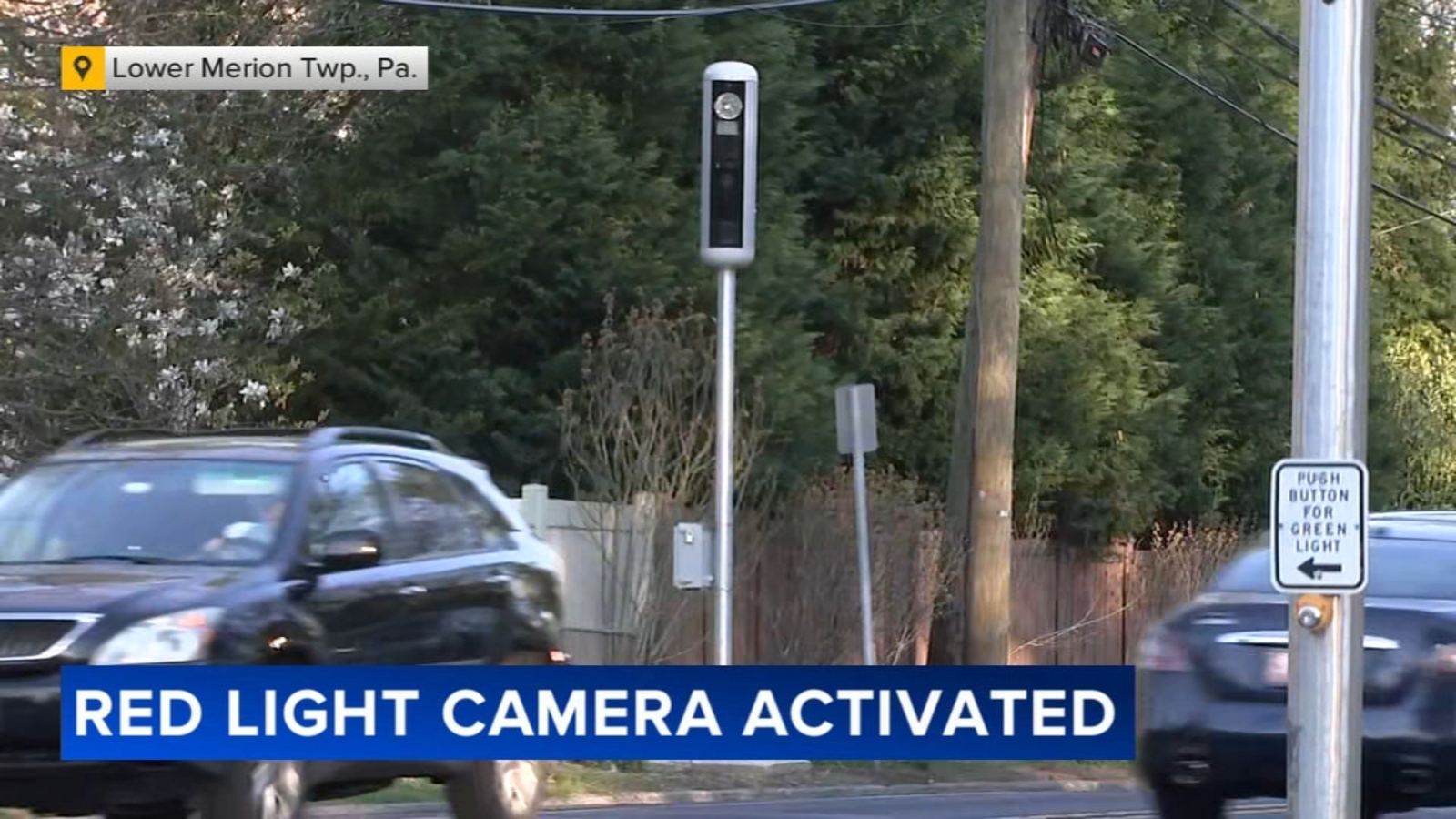First red light camera now activated in Lower Merion Township ...