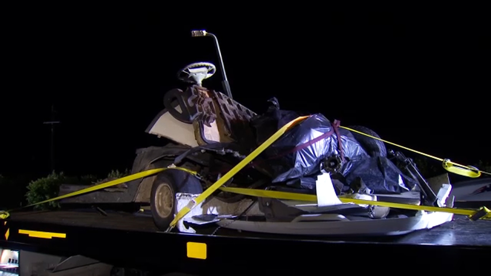 Golf cart driver injured after being ejected in crash on Highway 168 ...