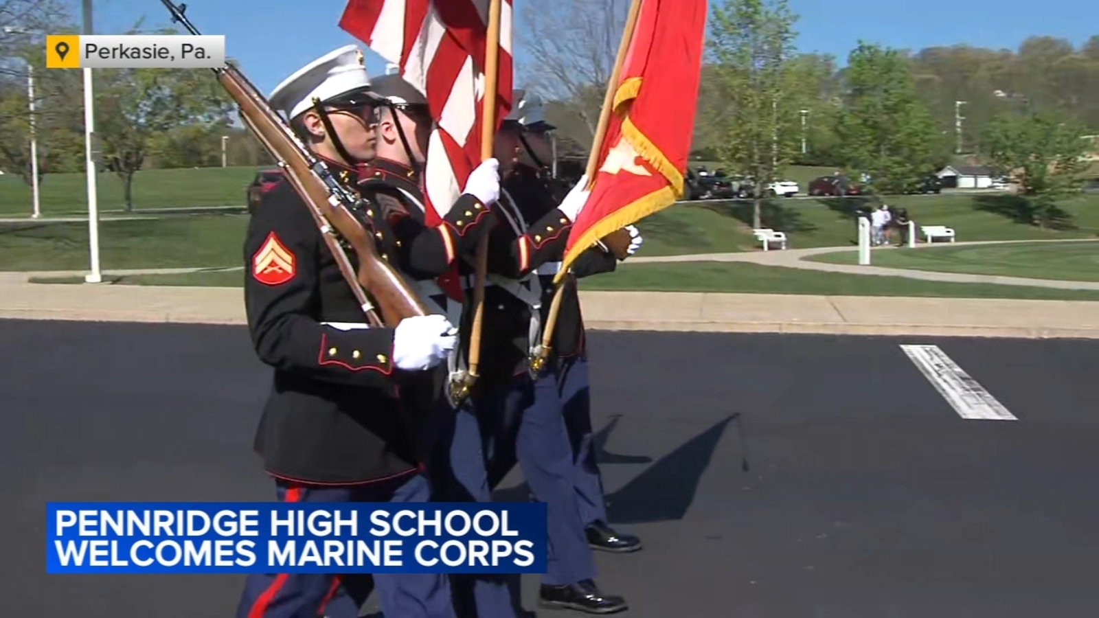 Marine Corps student experience and career fair - 6abc Philadelphia