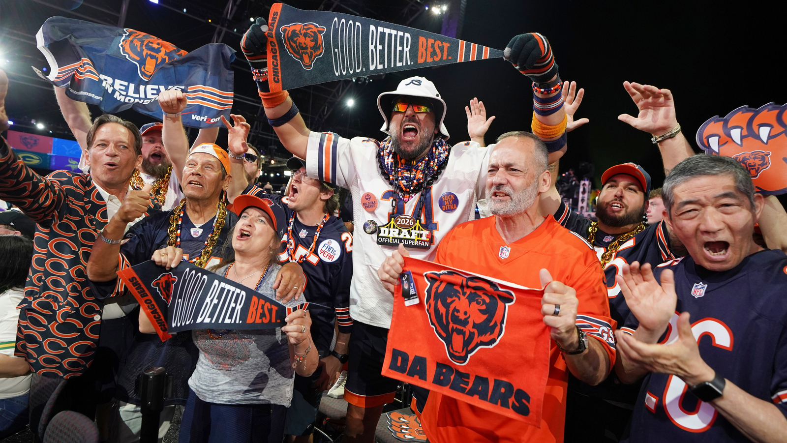 2026 NFL Draft: Chicago Bears make 3 more selections on final day ...