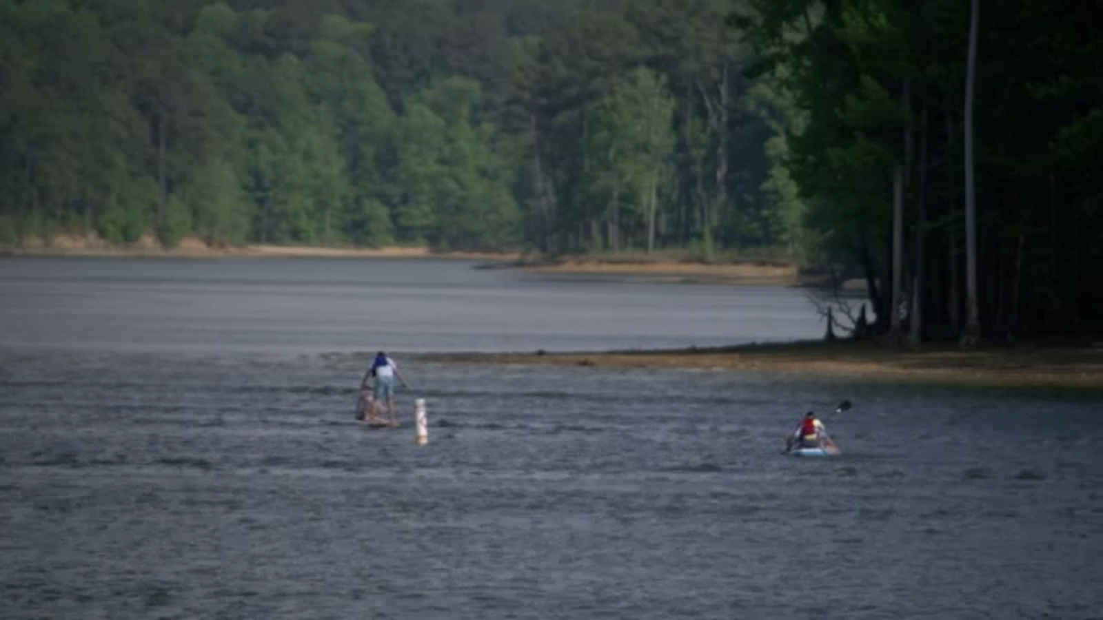NC Drought: Lower water levels, creates hazards at Falls Lake - ABC11 ...