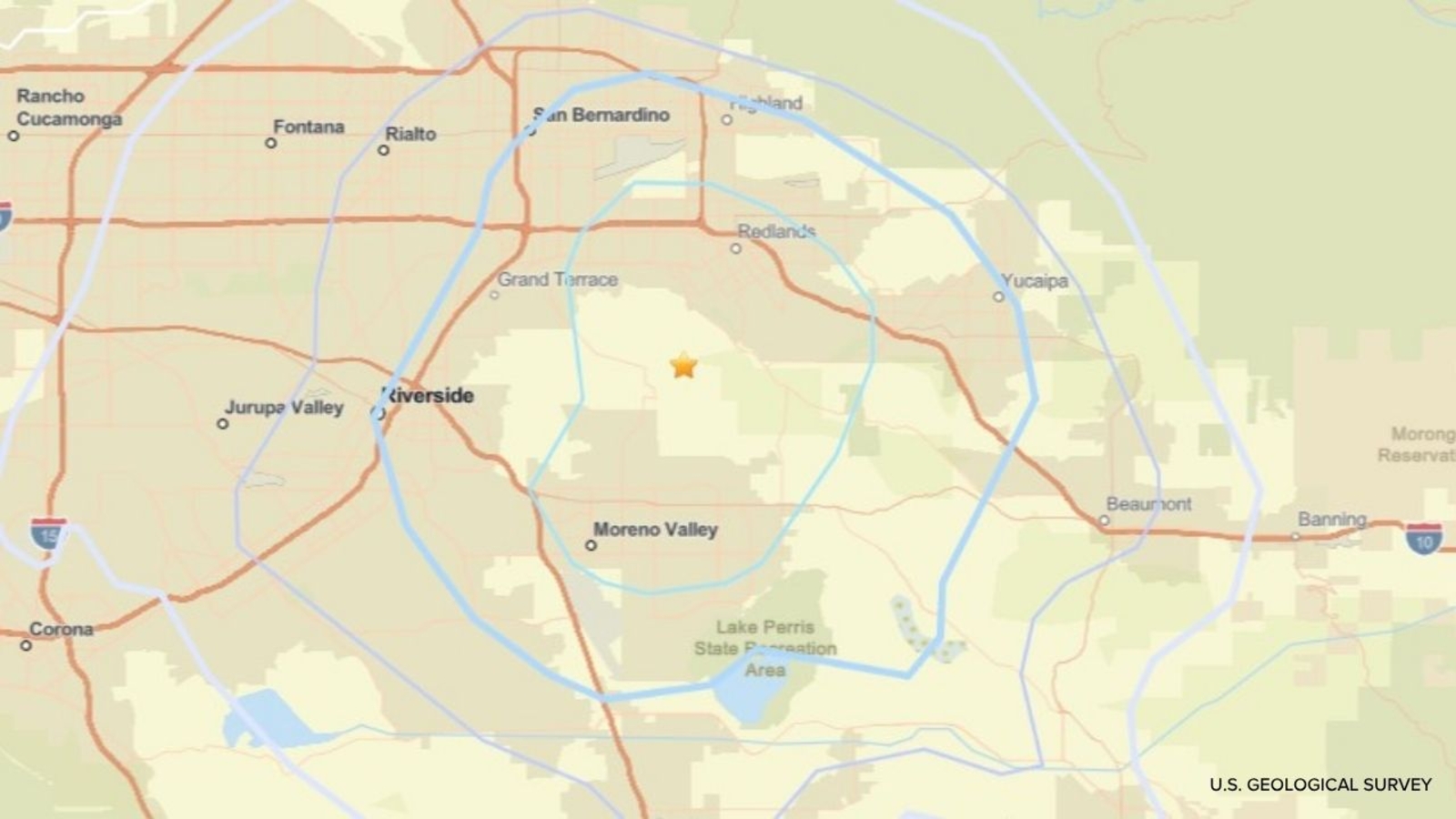 3.3-magnitude earthquake rattles Redlands area, US Geological Survey ...