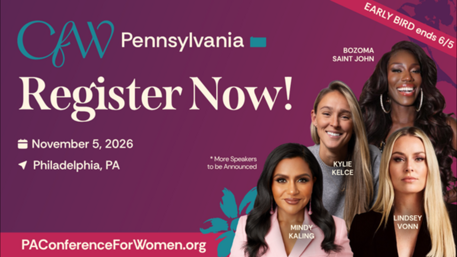 2026 Pennsylvania Conference for Women - 6abc Philadelphia