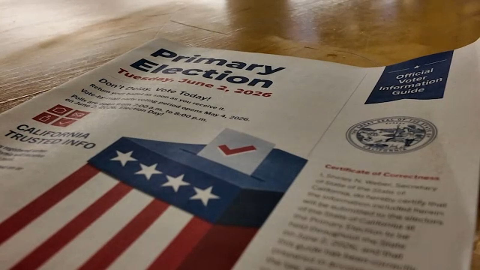 Here's why your California voter guide is missing some candidates ...
