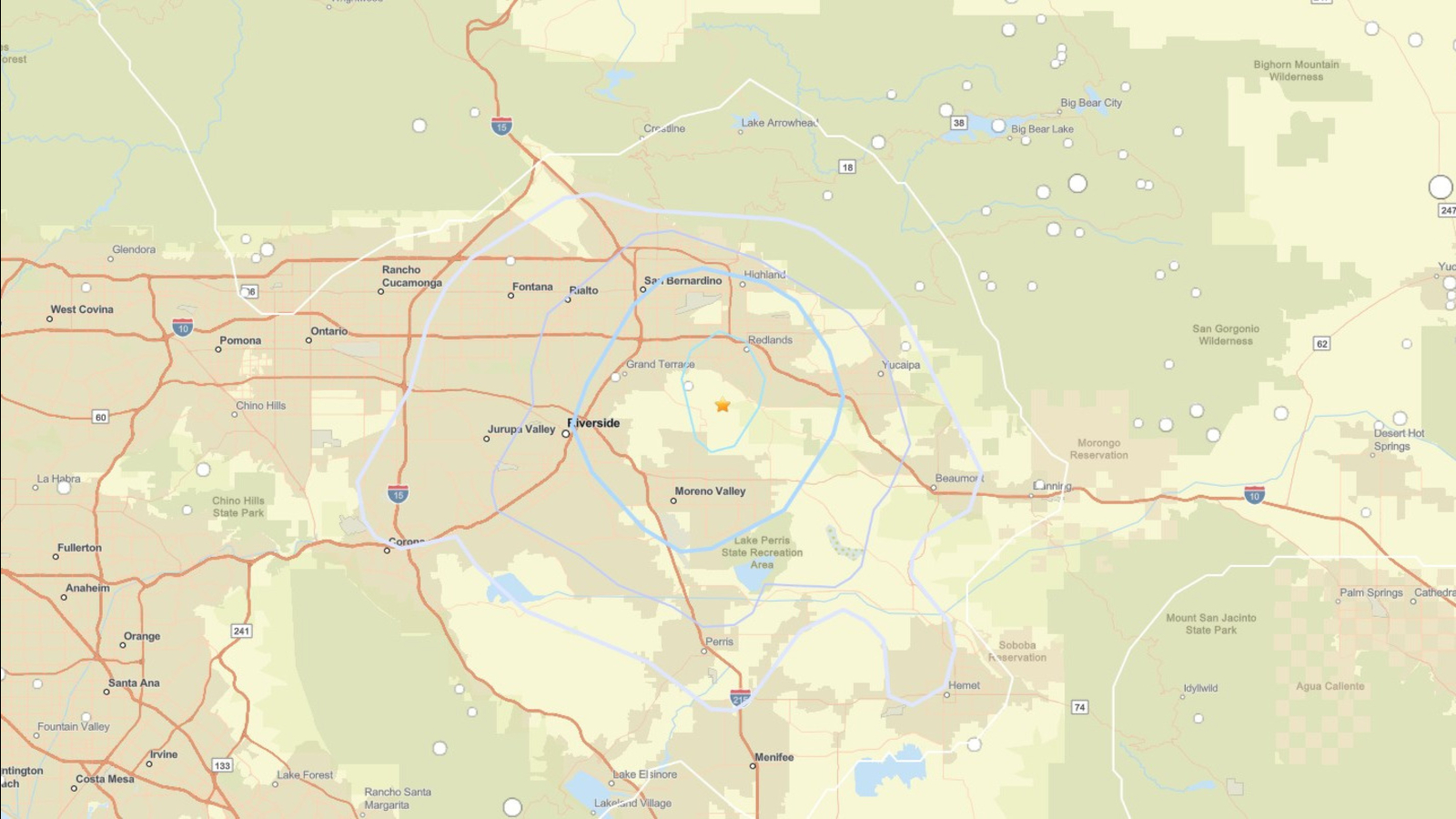 3.3-magnitude earthquake rattles Redlands area, USGS says - ABC7 Los ...