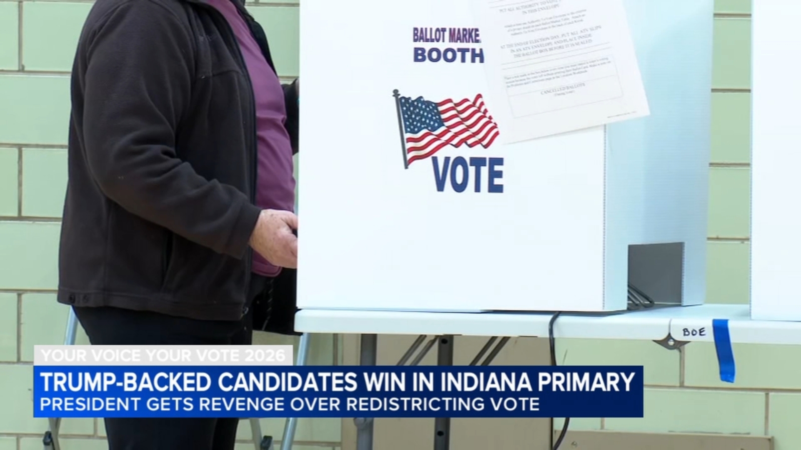 Indiana state Senate primary election results today: Trump's 2026 wins ...