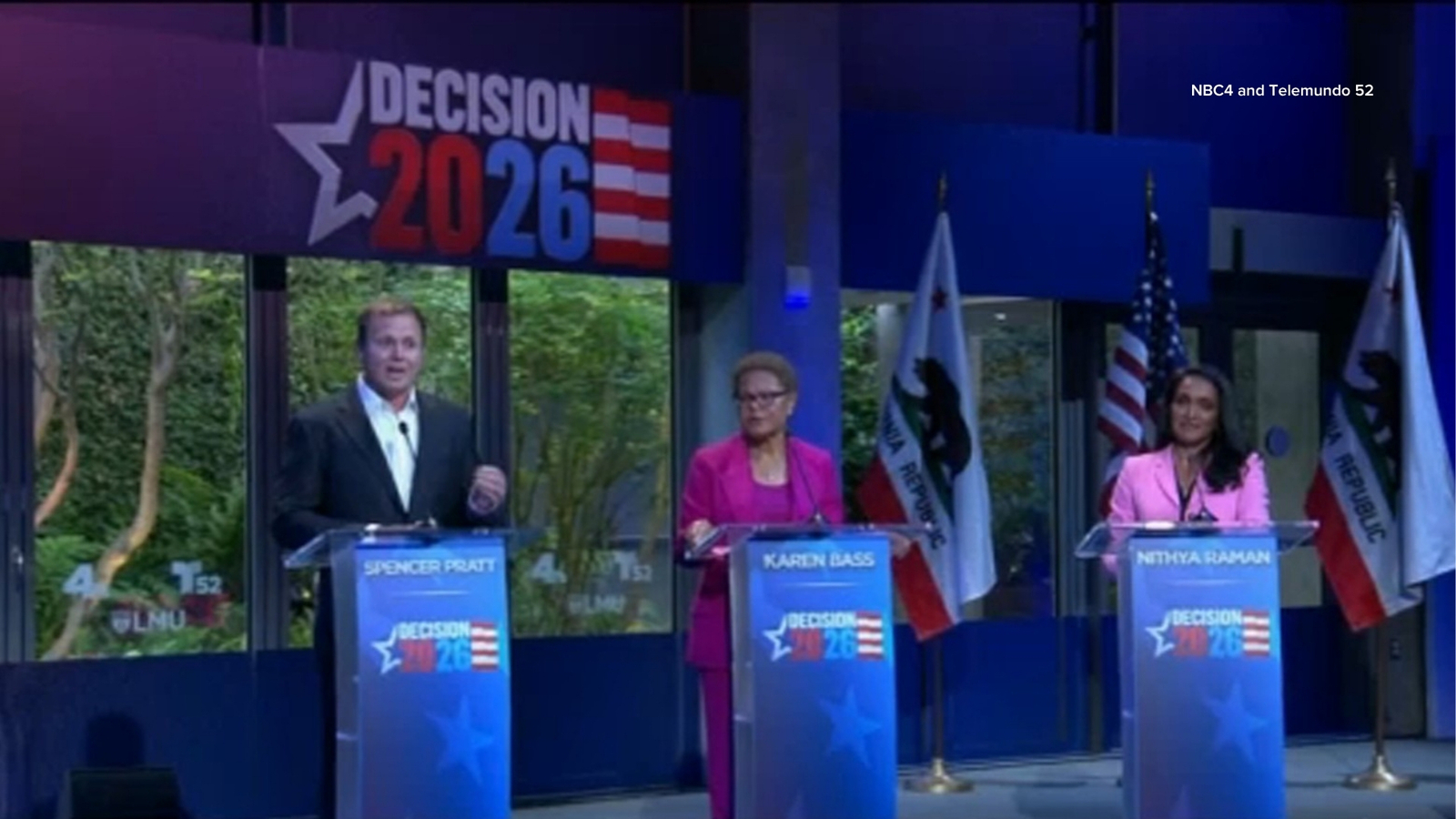 Los Angeles mayoral election: Mayor Karen Bass, reality TV star Spencer ...