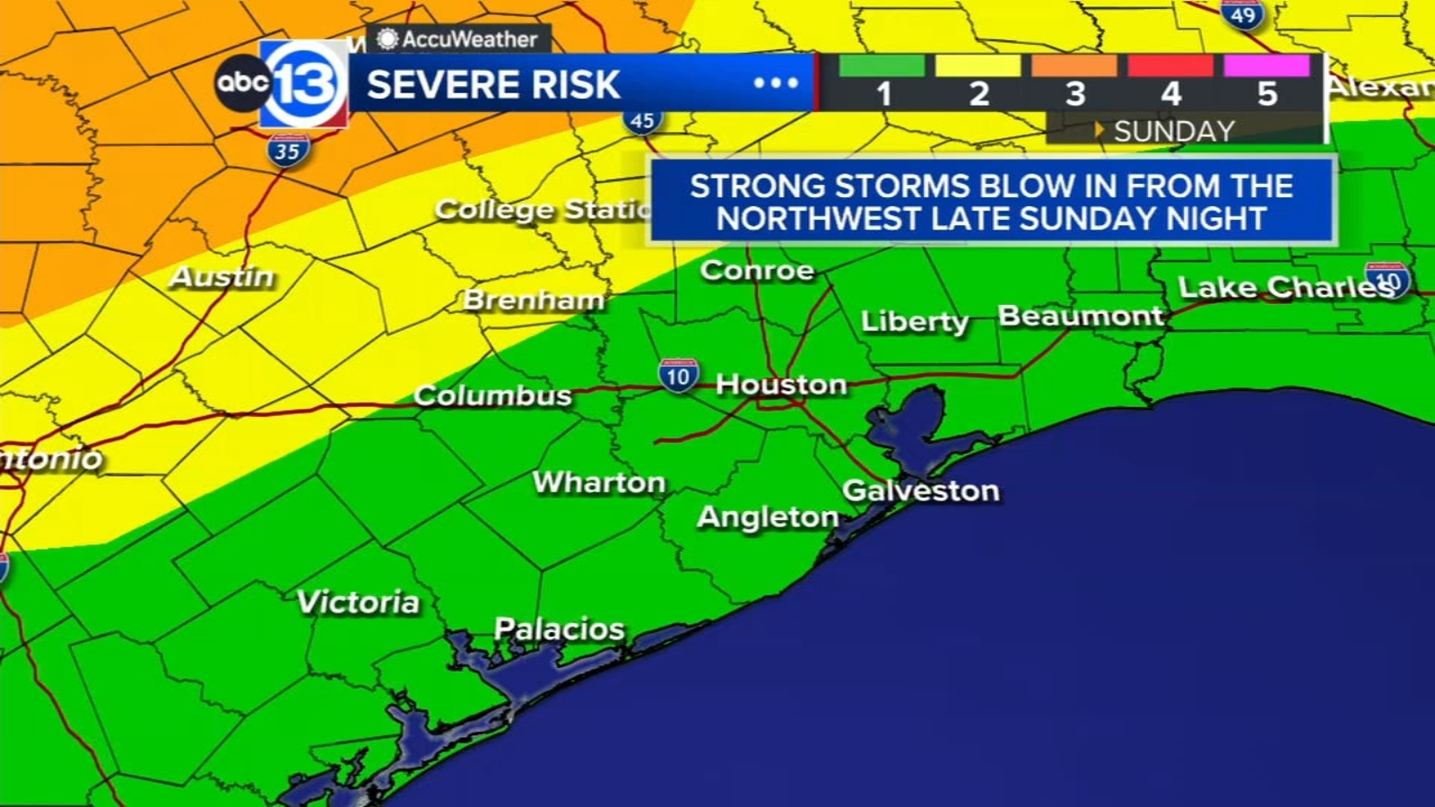 Houston Weather: Warm weekend continues with a few storm chances too ...