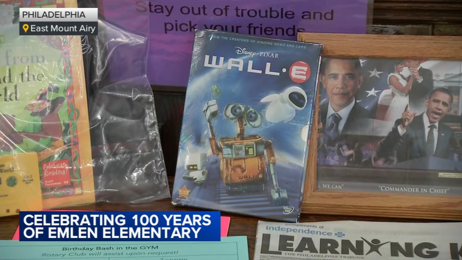 Elenor Emlen Elementary School creates time capsule to celebrate 100th ...