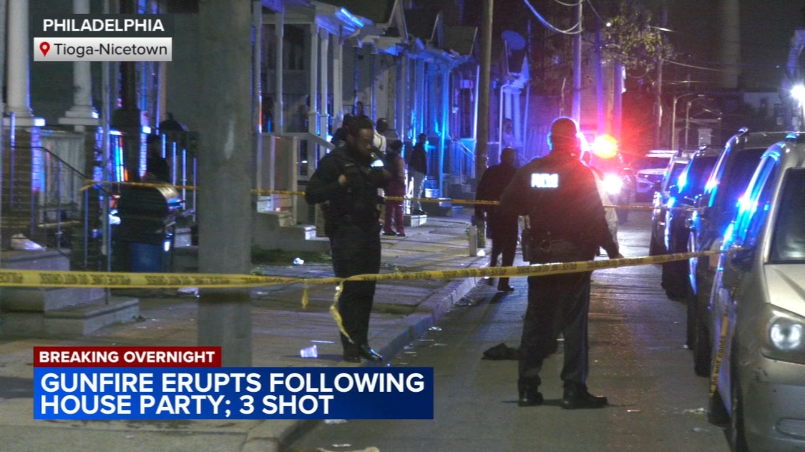 House party turns violent after shots fired in Tioga-Nicetown - 6abc ...