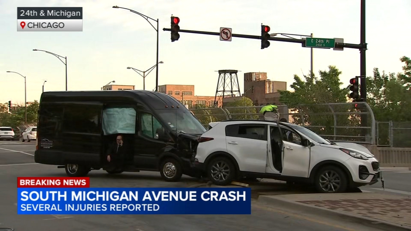 Chicago car crash: 12 injured in crash on South Michigan Avenue on Near ...