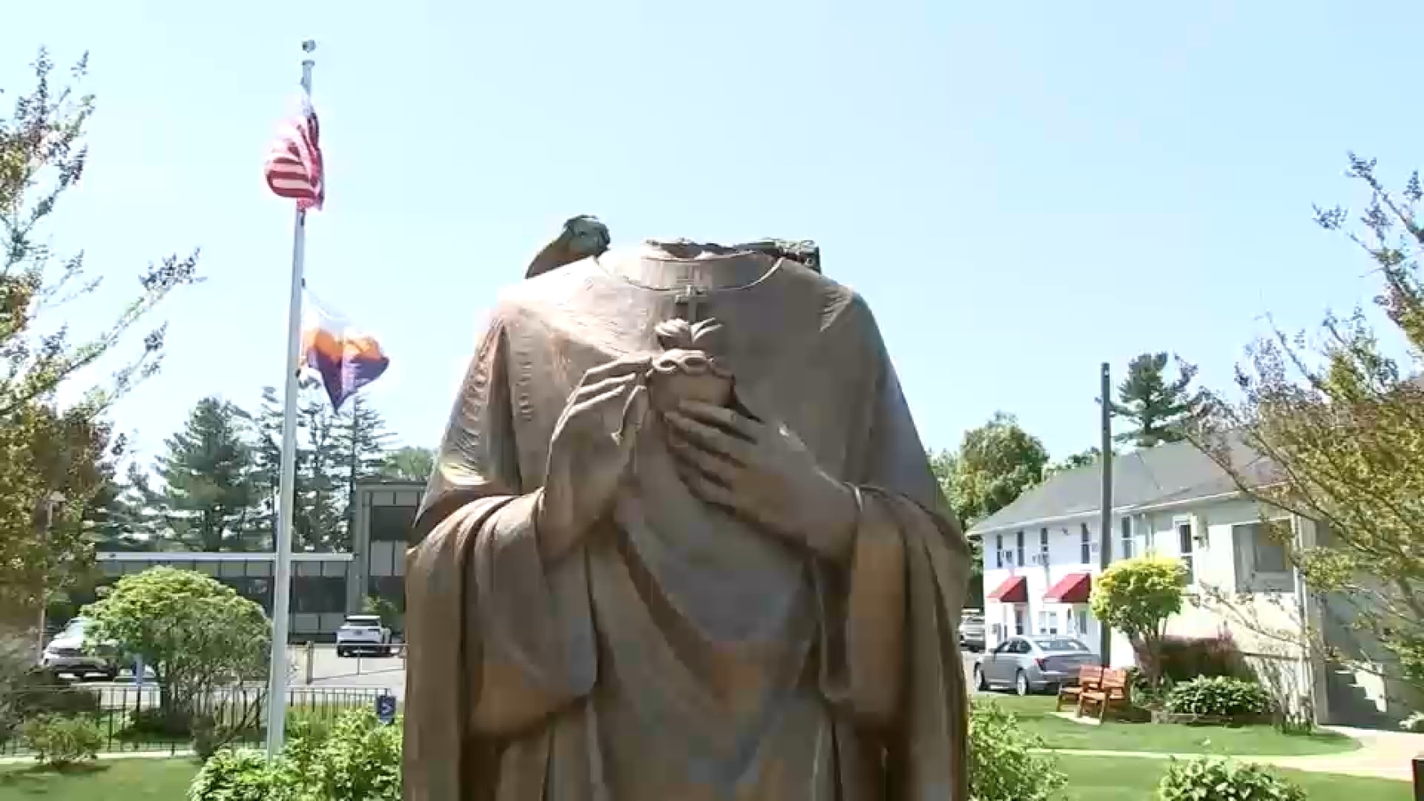 Police investigating after religious statue beheaded at Church of St ...