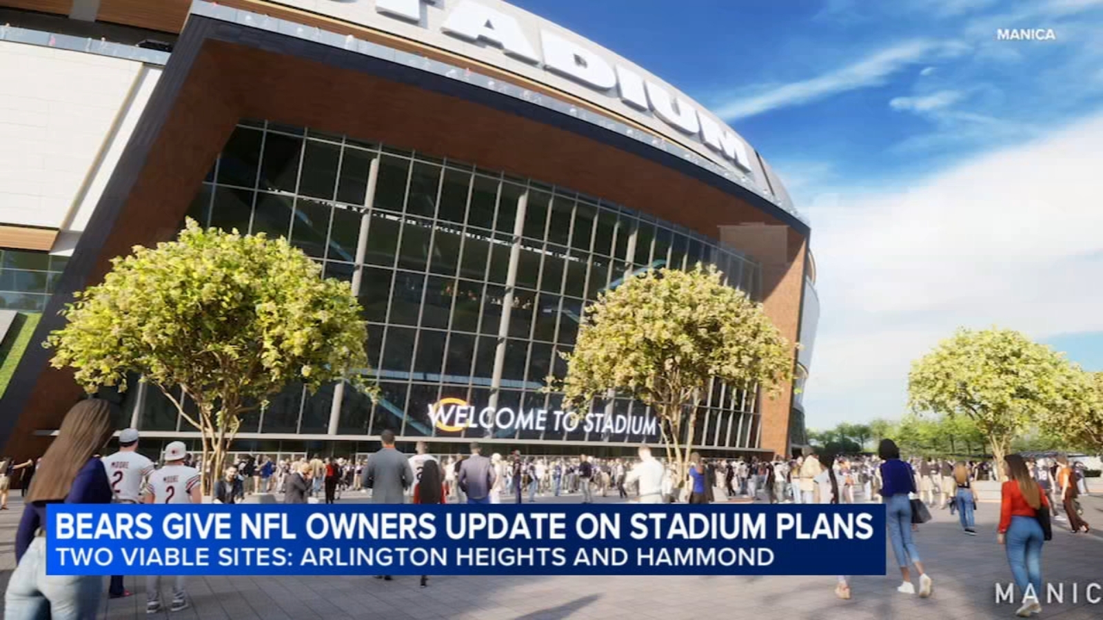 Chicago Bears stadium news: NFL Commissioner Roger Goodell appears to ...