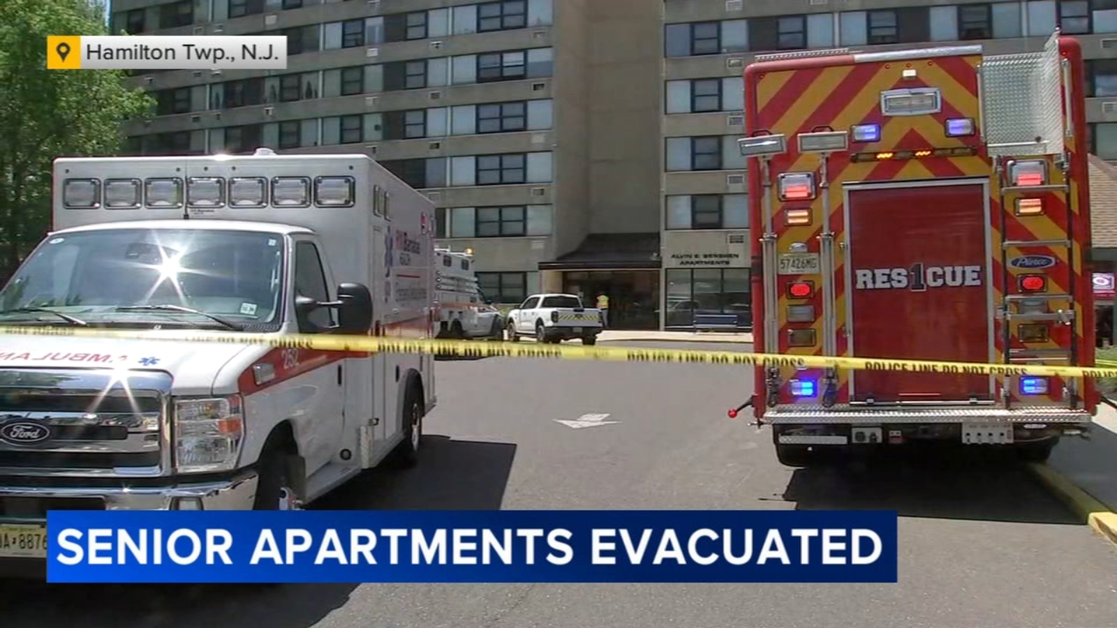 Senior citizen apartment building evacuated due to power outage in ...