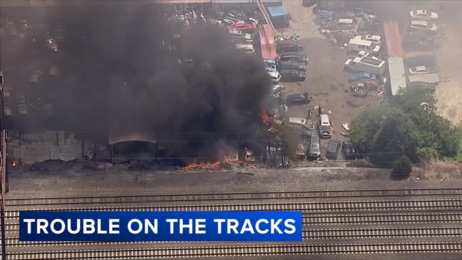 Brush fires, storms trigger major rail delays across Philadelphia ...