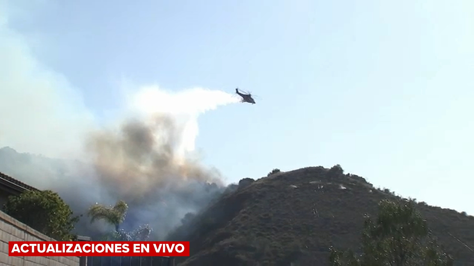 Incendio en Simi Valley: el incendio Sandy quema al menos 1 casa y ...