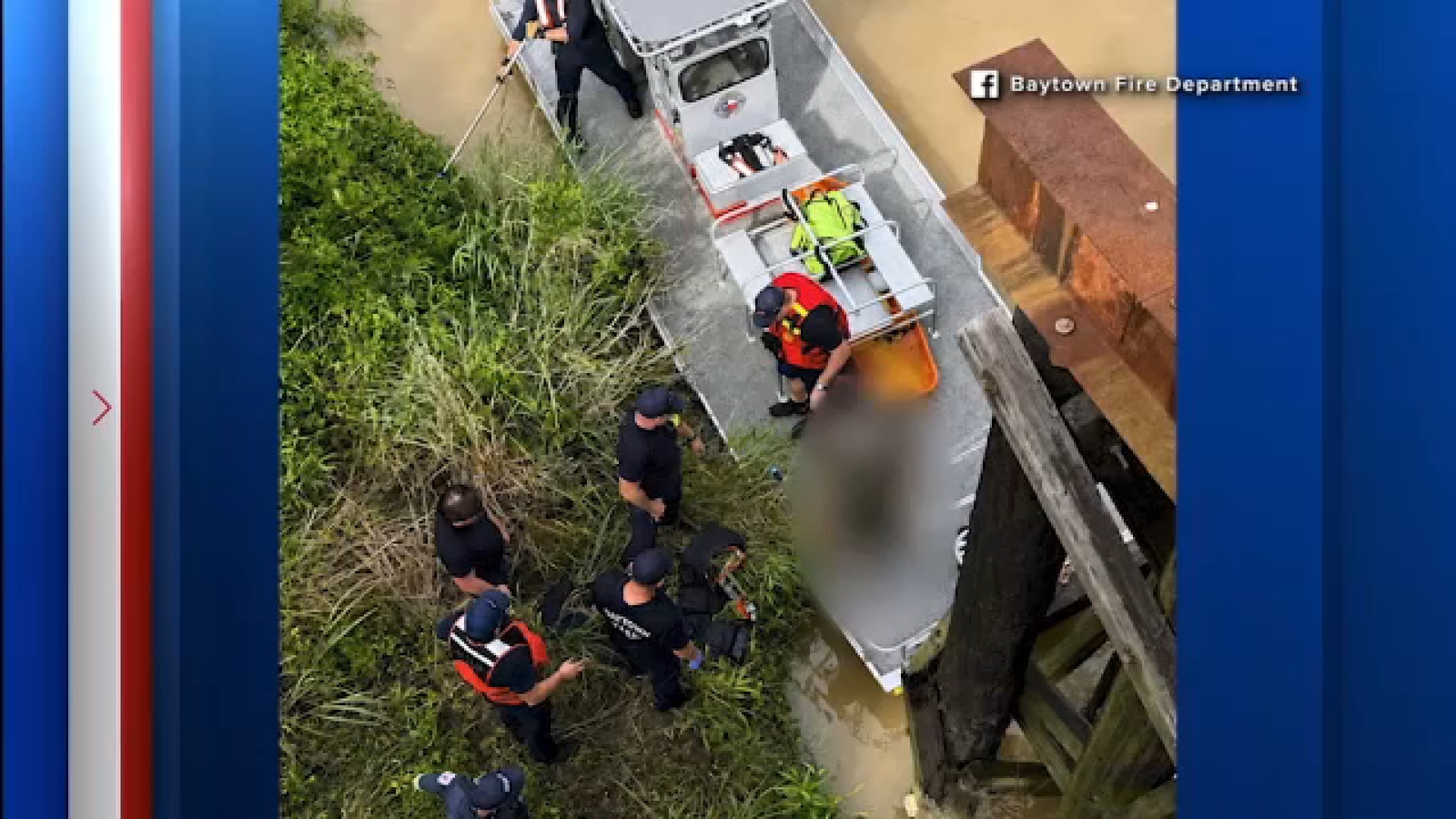 Teen rescued after current rips her upstream in Cedar Bayou River in ...
