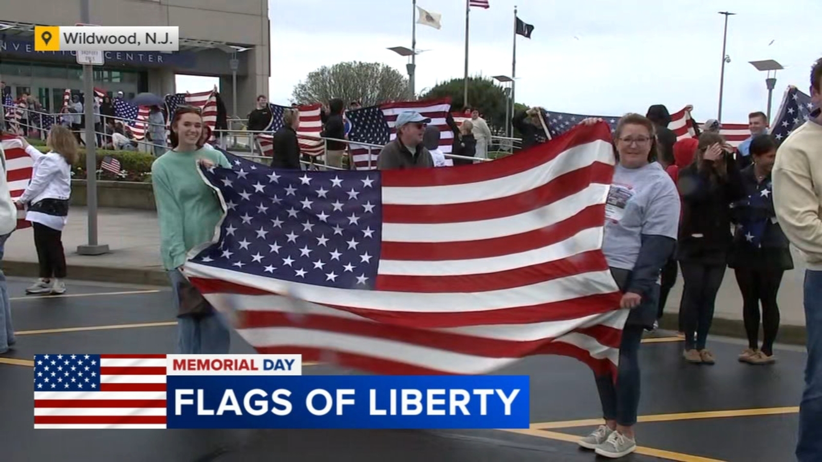 Veterans honored at annual Flags of Liberty tribute in Wildwood, NJ ...