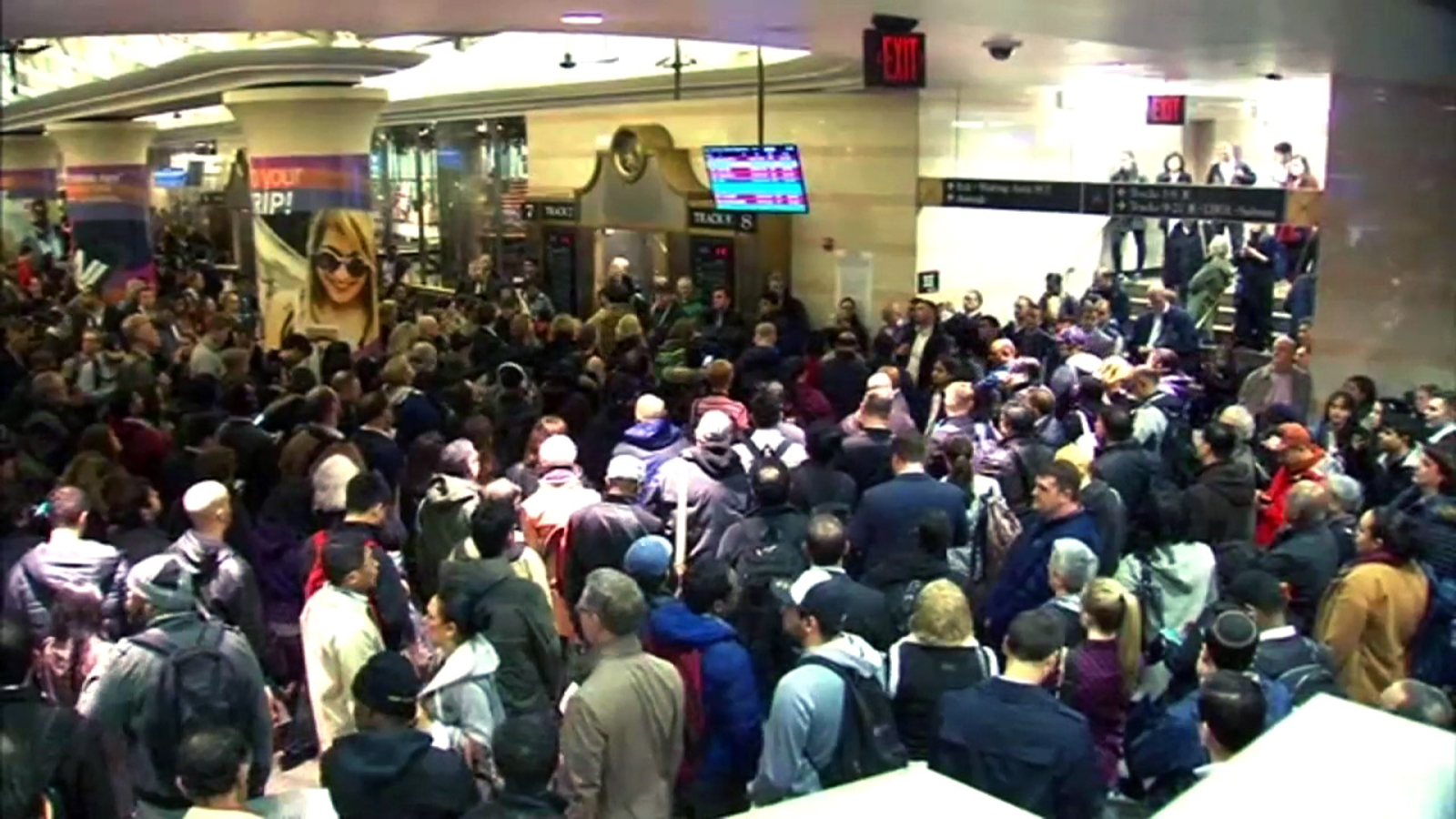 Train troubles at Penn Station...again, after wire problems and Amtrak ...