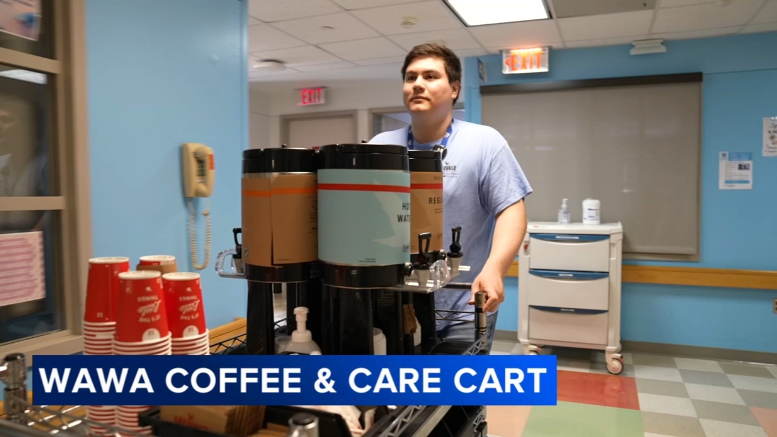 Wawa 'Coffee & Care Cart' serves up smiles at Children's Hospital of ...