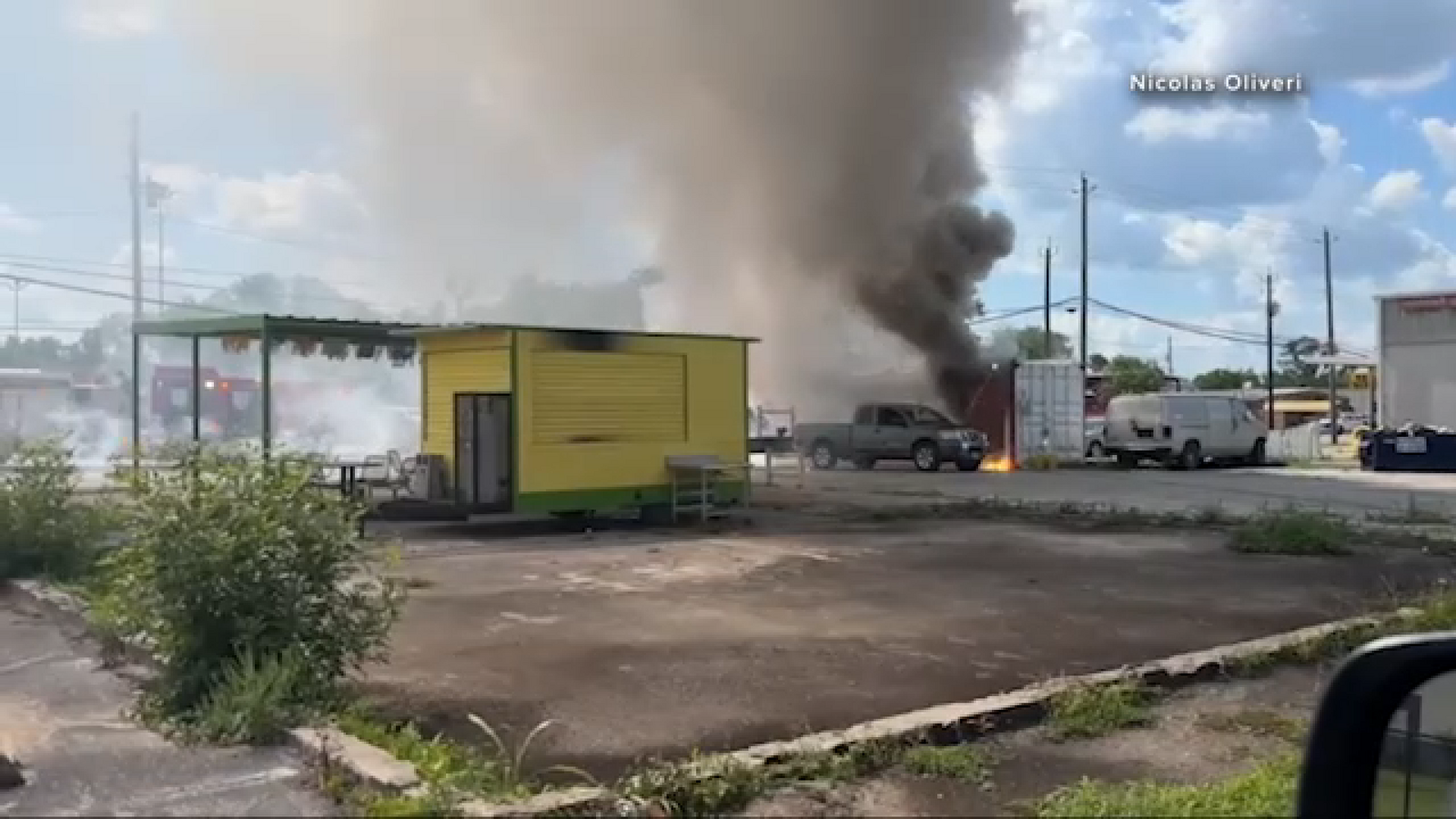 Fireworks stand catches on fire in Highlands, fire marshal's office ...