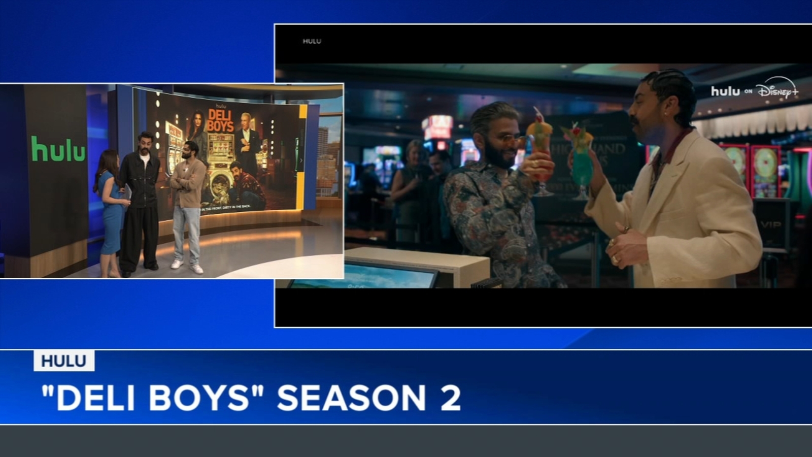 Stars of Hulu's 'Deli Boys' visit 6abc and discuss season 2 ...