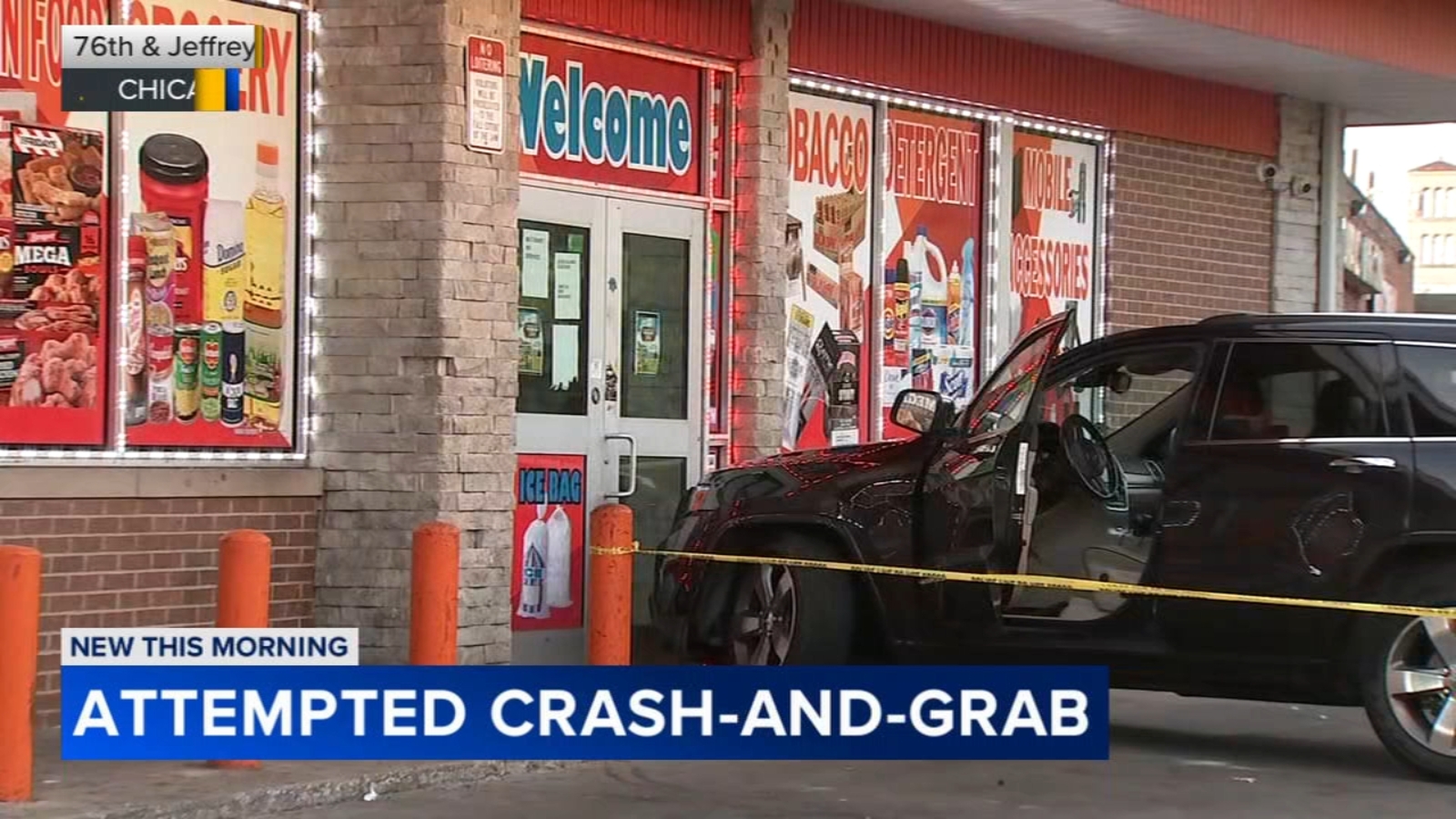 Suspects attempt crash-and-grab at South Shore gas station, Chicago ...