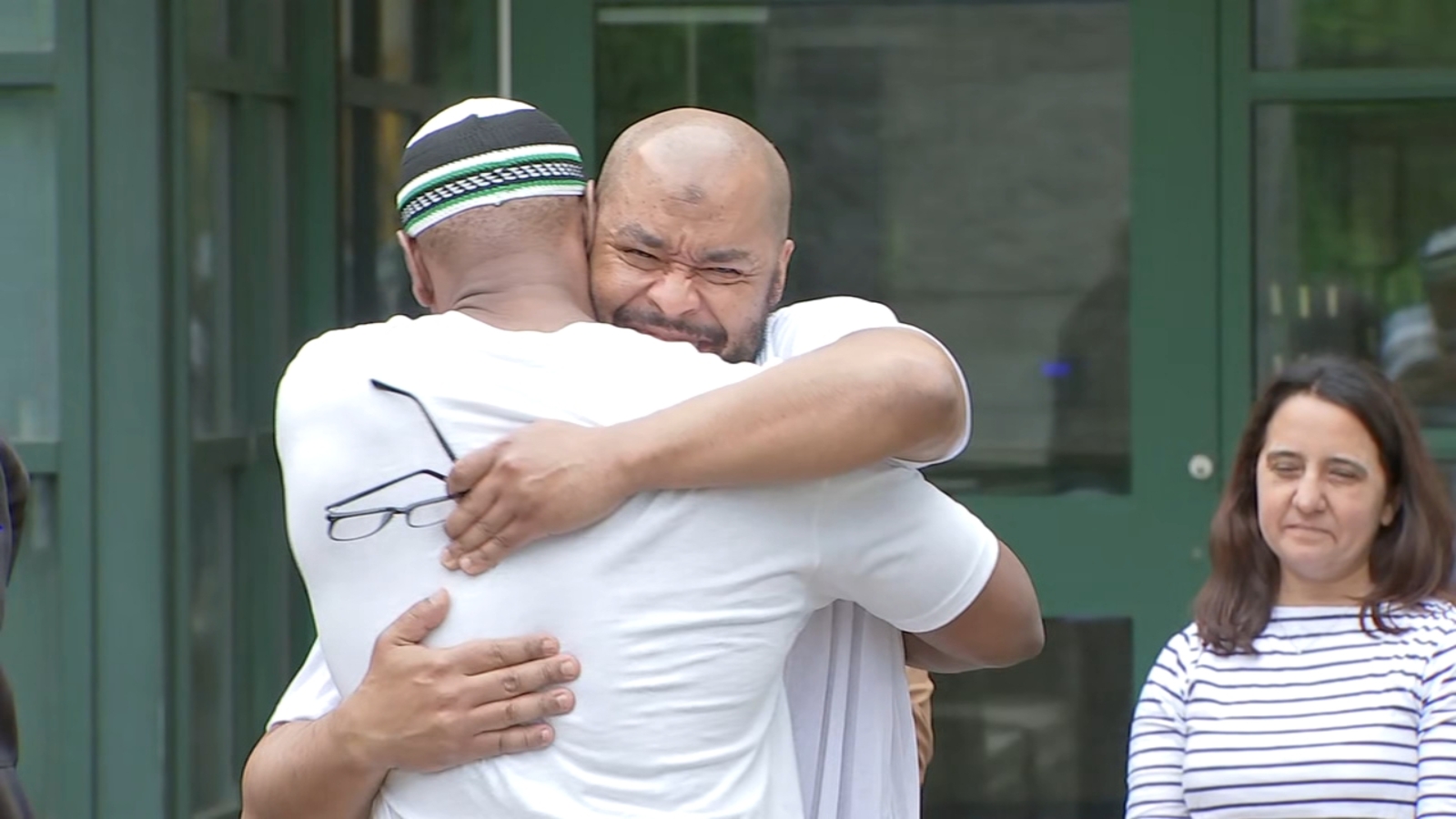Marc Brittingham released from prison after being exonerated in 1997 ...