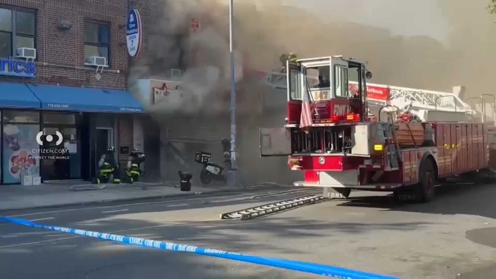 Flatbush fire: 3 firefighters injured in blaze at Nice Chinatown ...