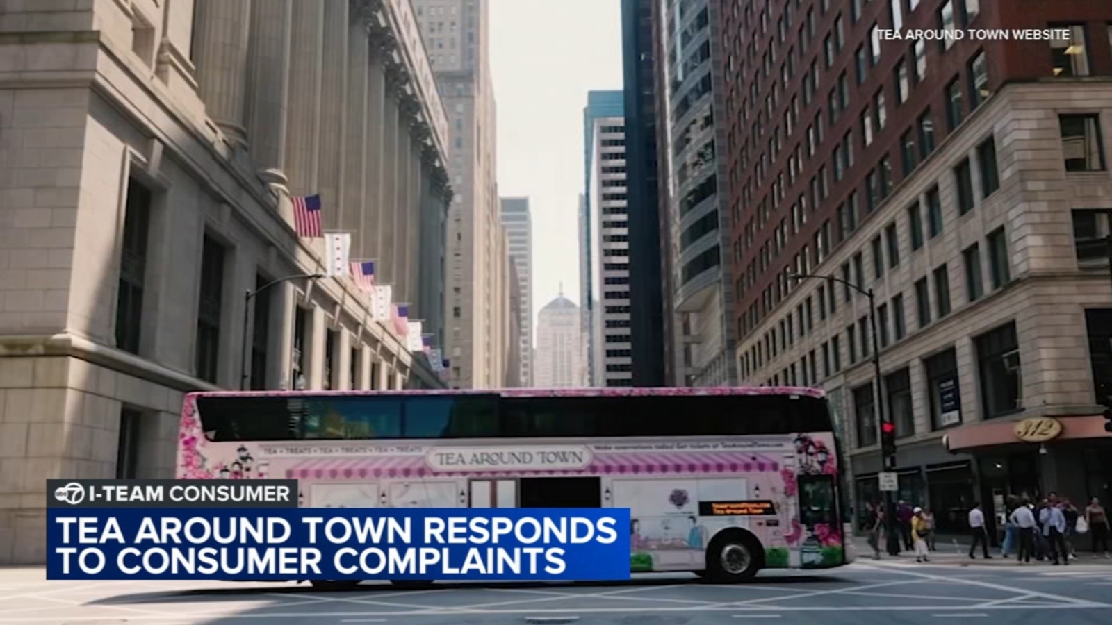 Tea Around Town, specializing in tea party buses, responds to ...