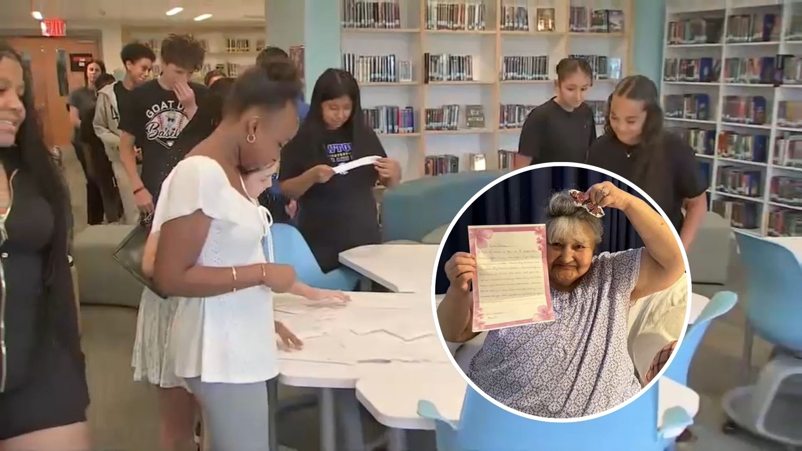 Sleepy Hollow middle school students become pen pals with nursing home ...