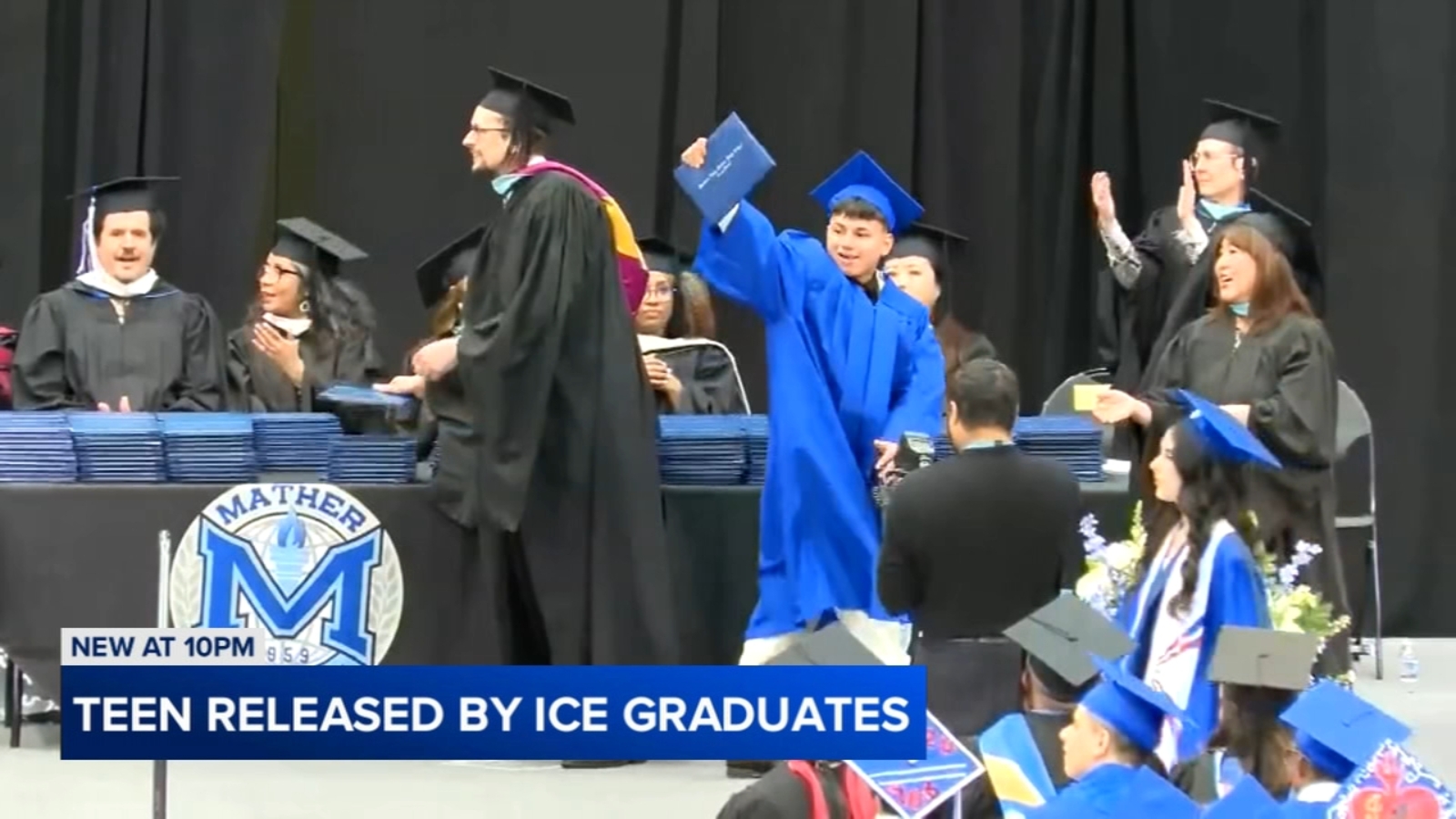 CPS student Ricardo Hernandez Navarrete, detained by ICE, receives ...