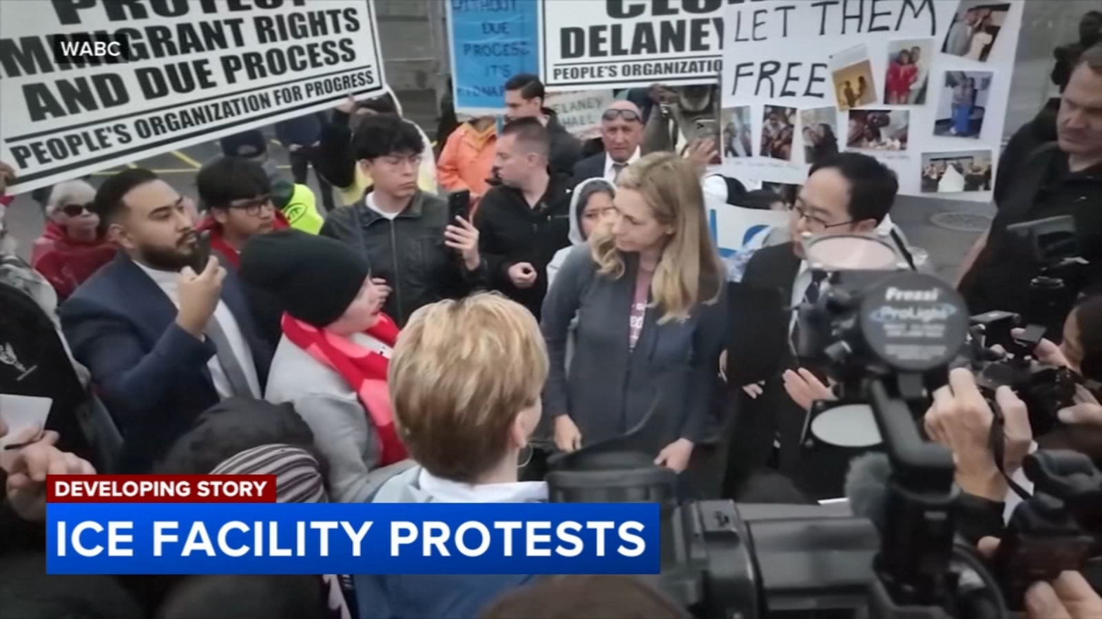 New Jersey designates protected protest zone outside Delaney Hall amid ...