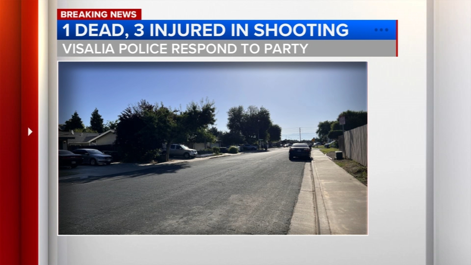 1 dead, 3 injured following shooting at Visalia graduation party ...