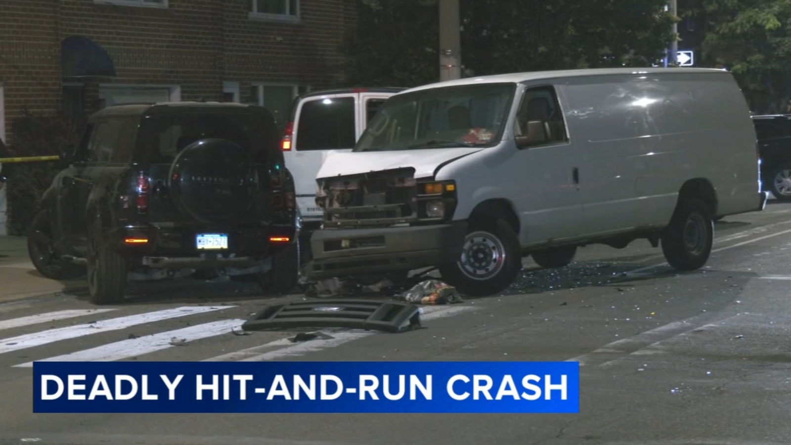 Search for driver of white van after deadly hit and run in South ...
