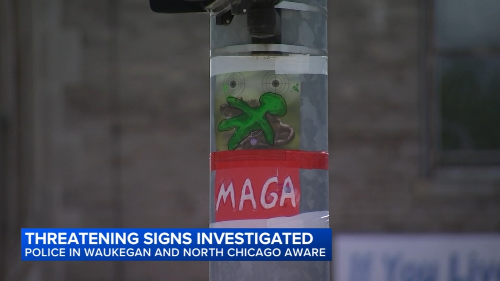 North Chicago, Waukegan news: 'MAGA,' 'ICE' signs appearing to threaten ...