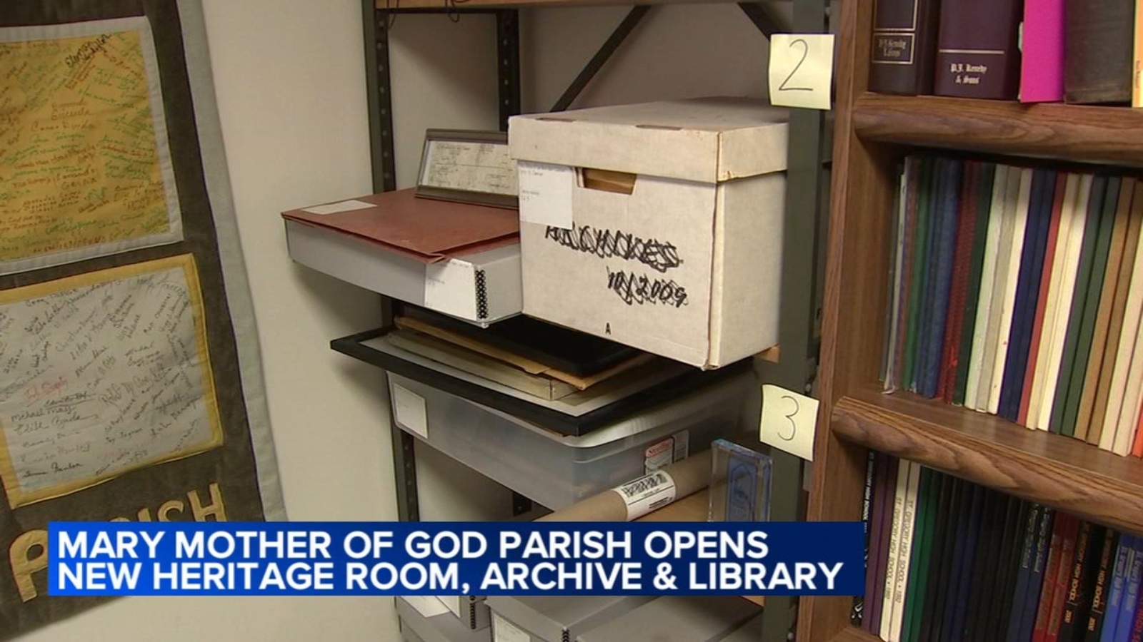 Mary Mother of God Parish opens heritage room, archive, library at ...