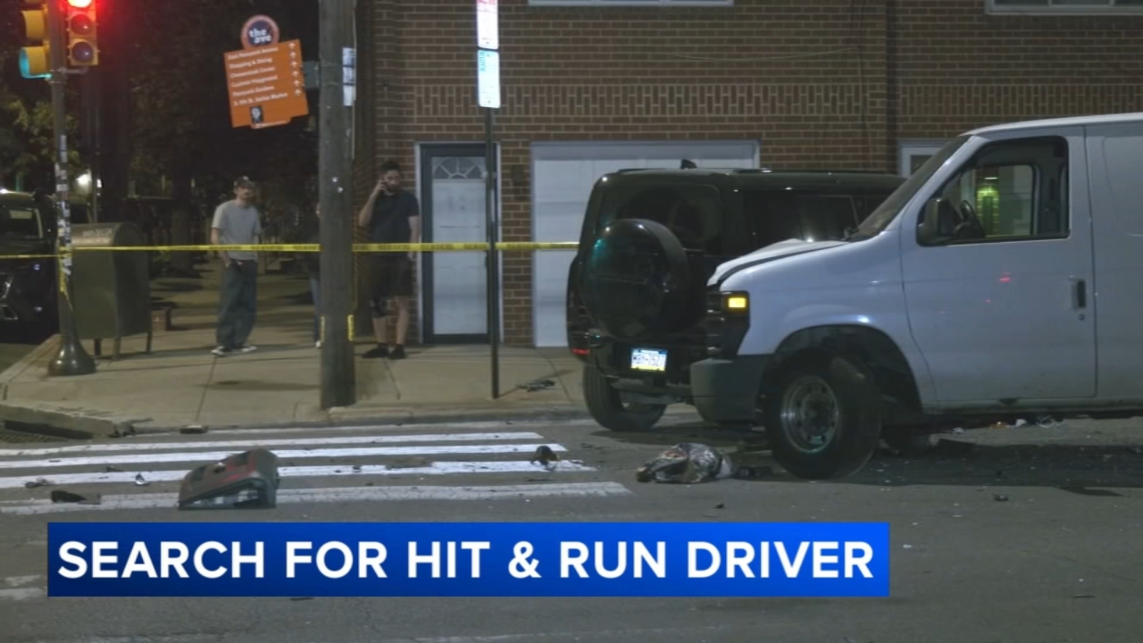 Search for driver of white van after deadly hit and run in South ...