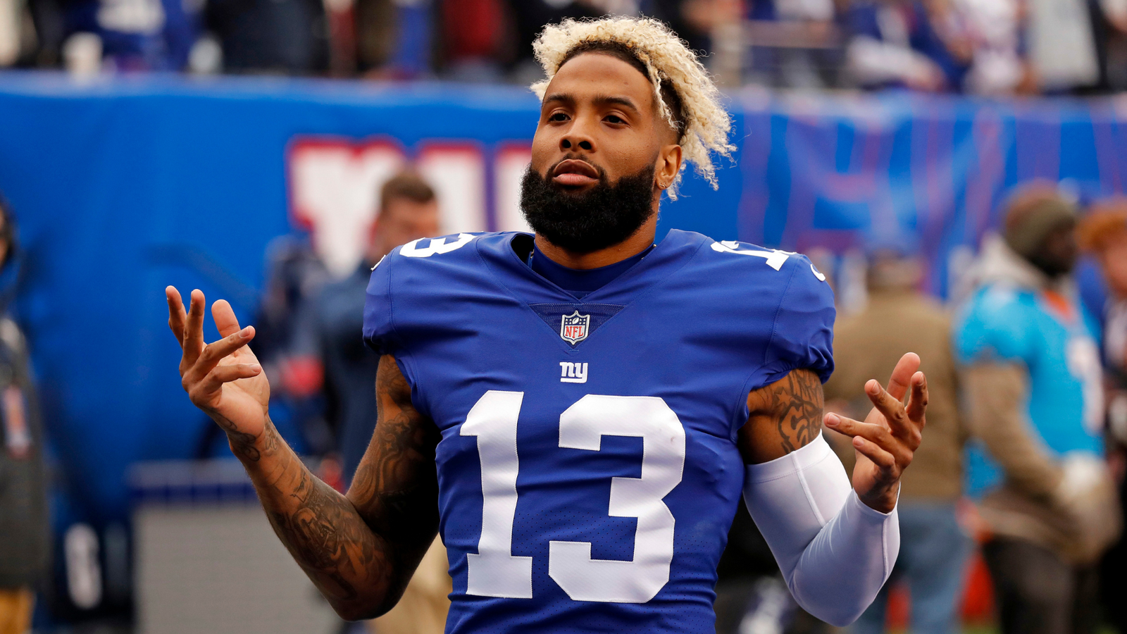 Back in blue: Giants sign Odell Beckham Jr. to bolster WR room in NFL ...