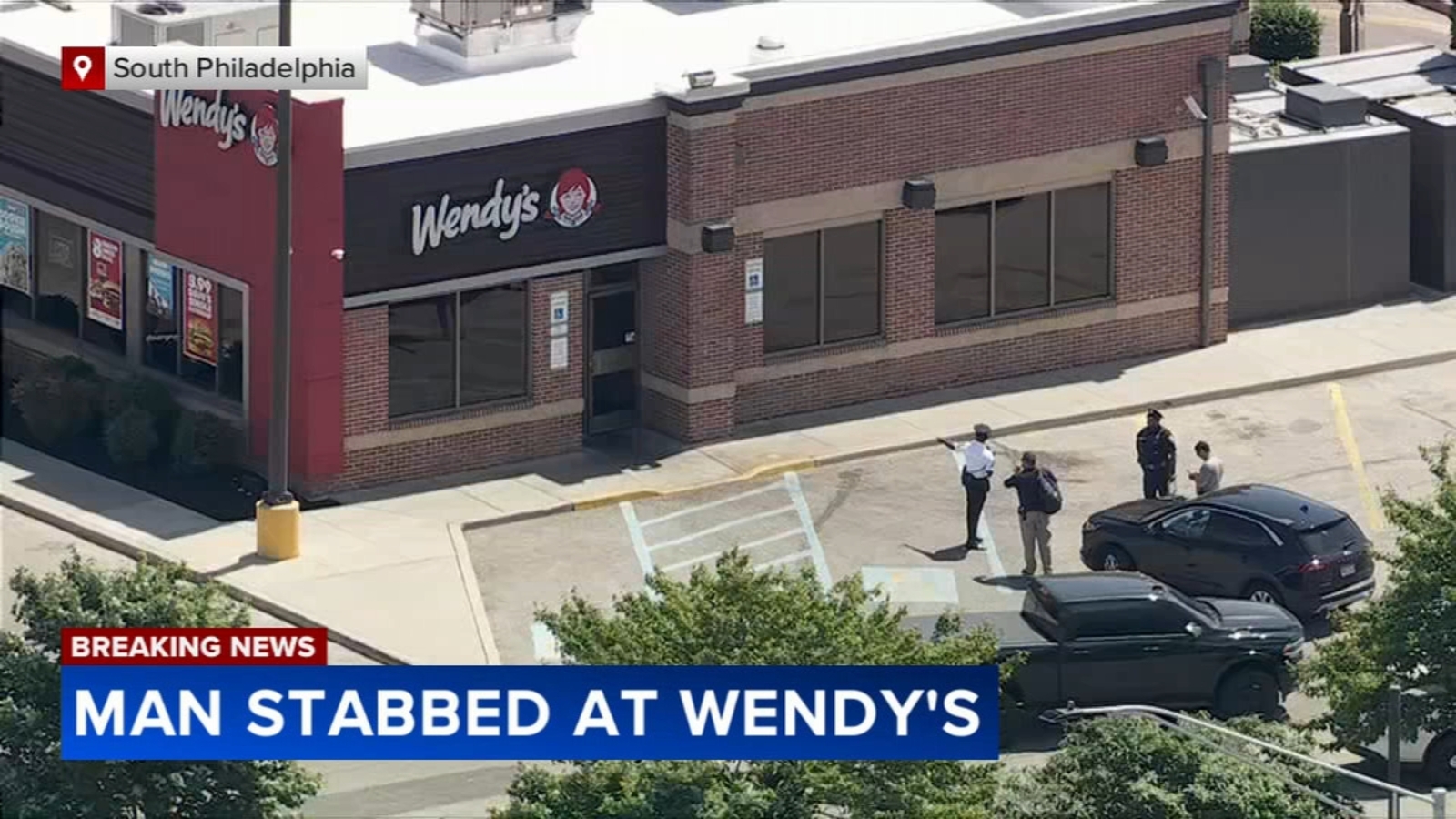 Man stabbed multiple times at a Wendy's in South Philadelphia; suspect ...
