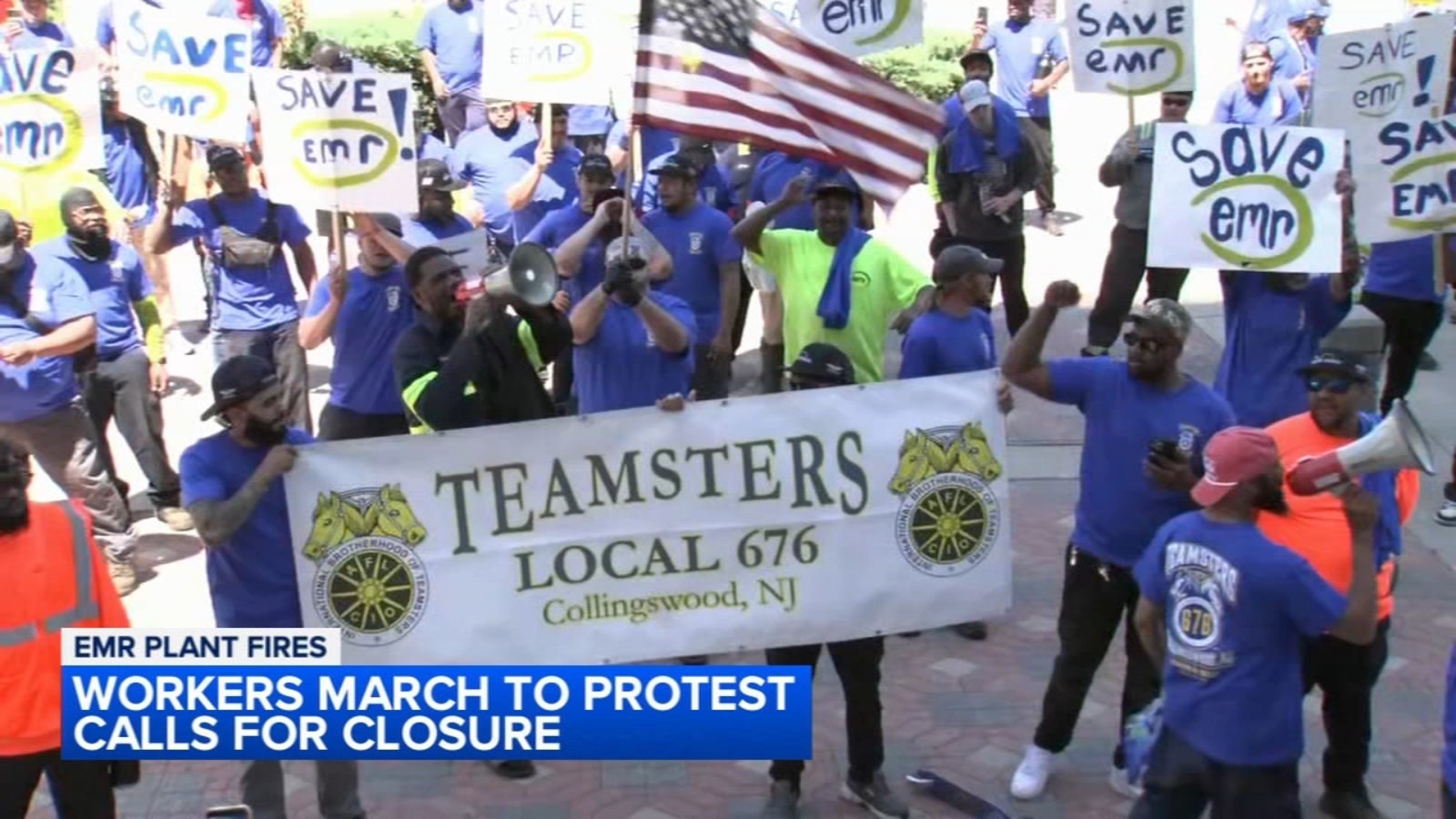 EMR Recycling workers rally to keep facility open amid calls for ...