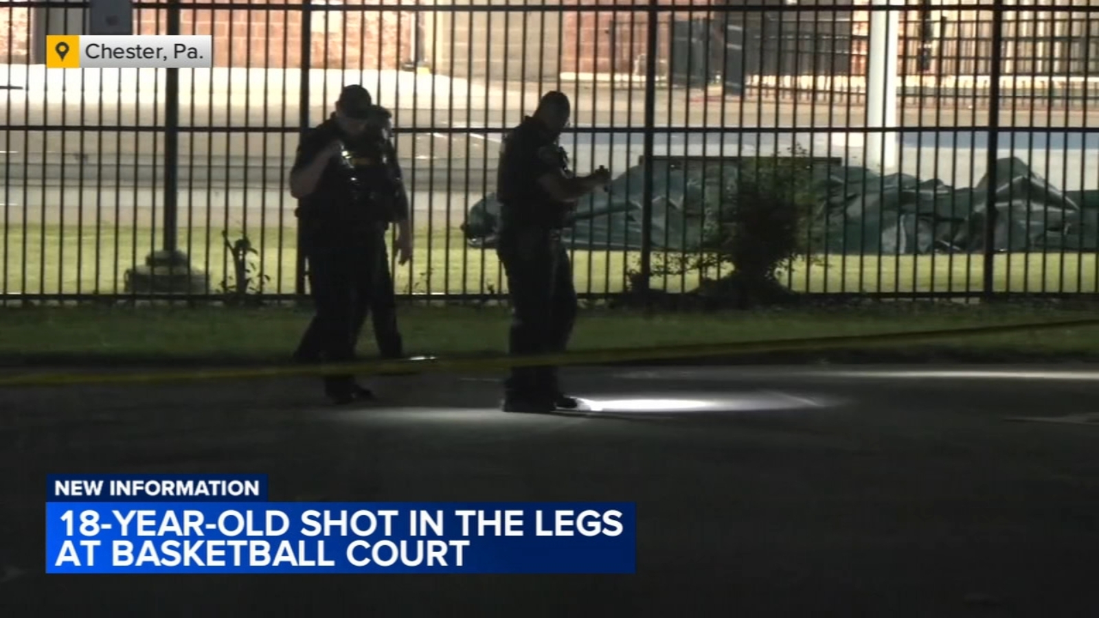 18-year-old shot at basketball court - 6abc Philadelphia