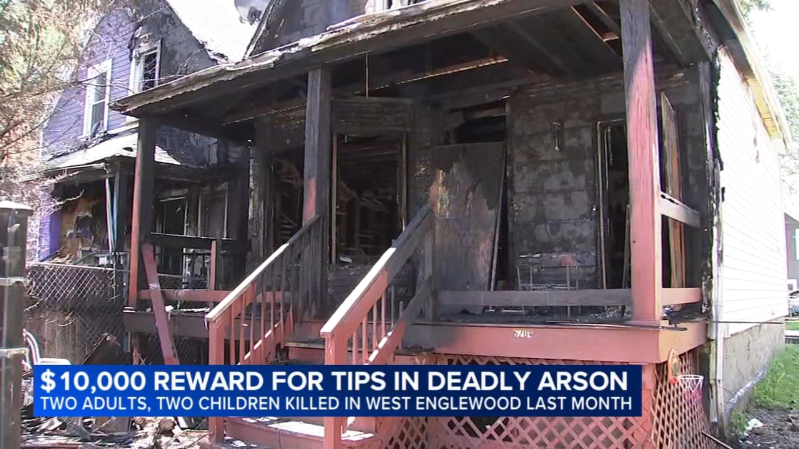 $10K reward offered for tips in West Englewood arson that killed 4 ...
