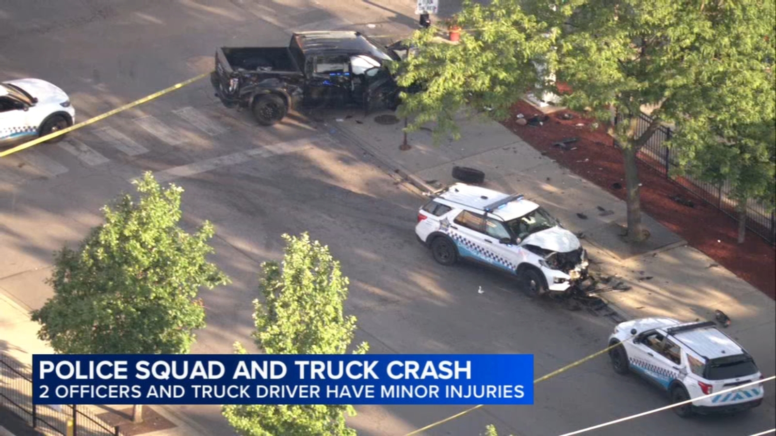 Chicago police squad car involved in Bridgeport crash at 31st Street ...