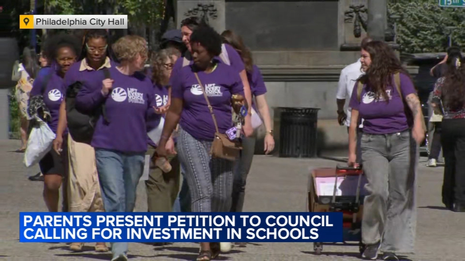Parents deliver petitions to stop Philadelphia school cuts - 6abc ...