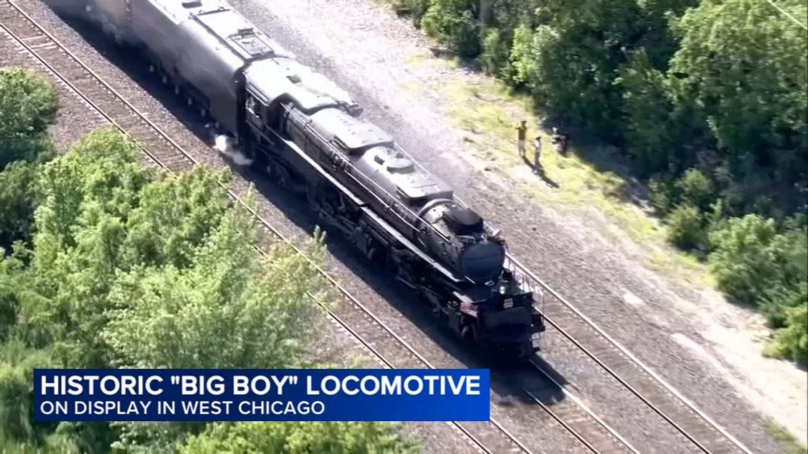Historic Union Pacific train 'Big Boy Number 4014' rolls into West ...
