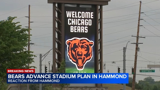 Hammond, Indiana Bears news: Chicago Bears statement says Board of ...
