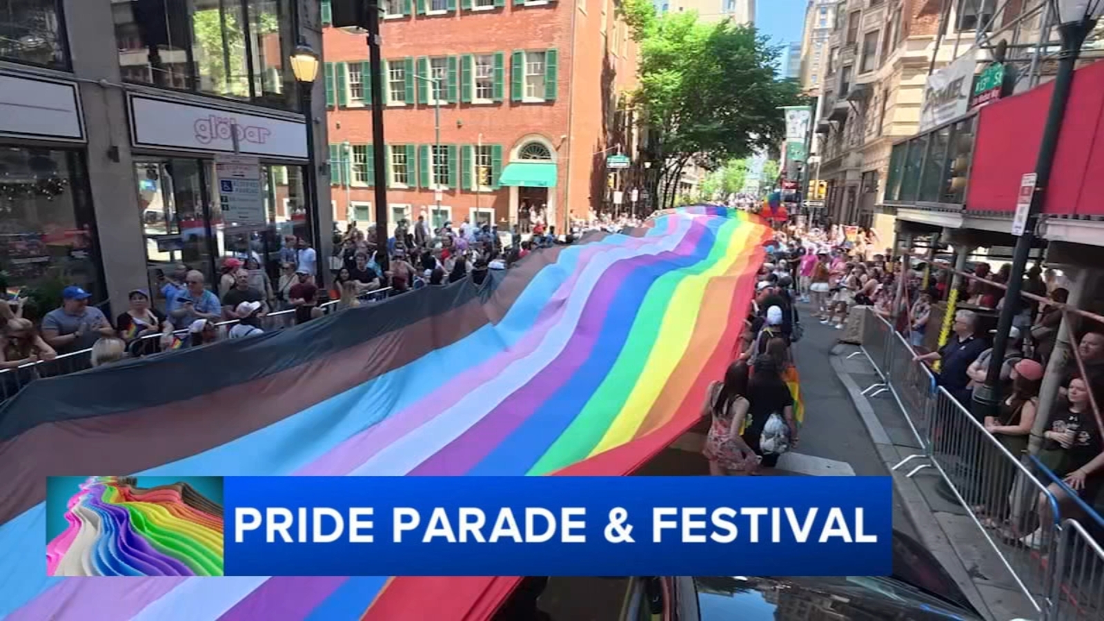 Pride march brings thousands to Center City Philadelphia - 6abc ...